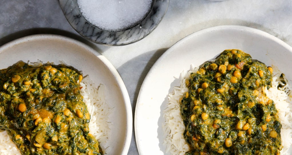 Dal Saag Recipe